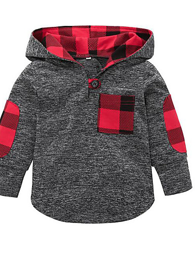 Bebê Para Meninas Vintage Sólido Manga Longa Moleton And Blusa De Frio