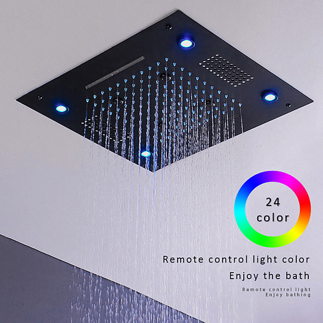 Moderno Ducha lluvia Ti-PVD Característica - Nuevo diseño / Efecto ...