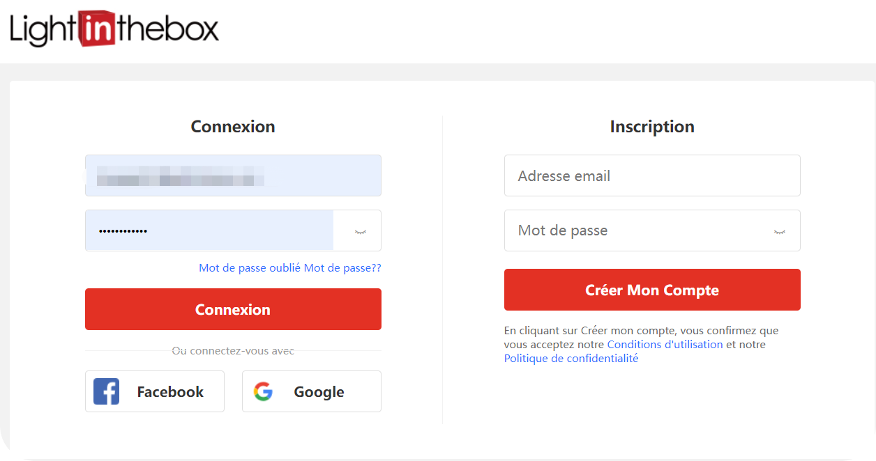 Bienvenue au Base de connaissance de Lightinthebox.com